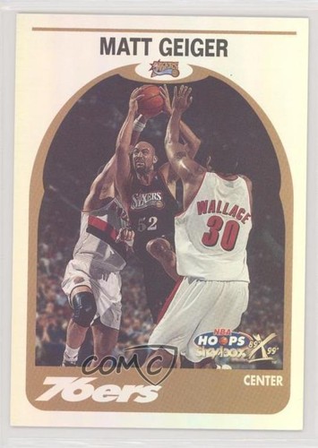 1999-00 Skybox NBA Hoops Decade - Hoopla Plus #156 Matt Geiger for sale ...