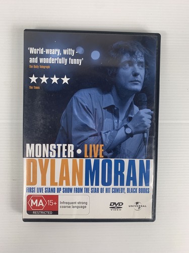 Dylan Moran Monster Live DVD World Weary Witty Mint Disc | eBay Australia