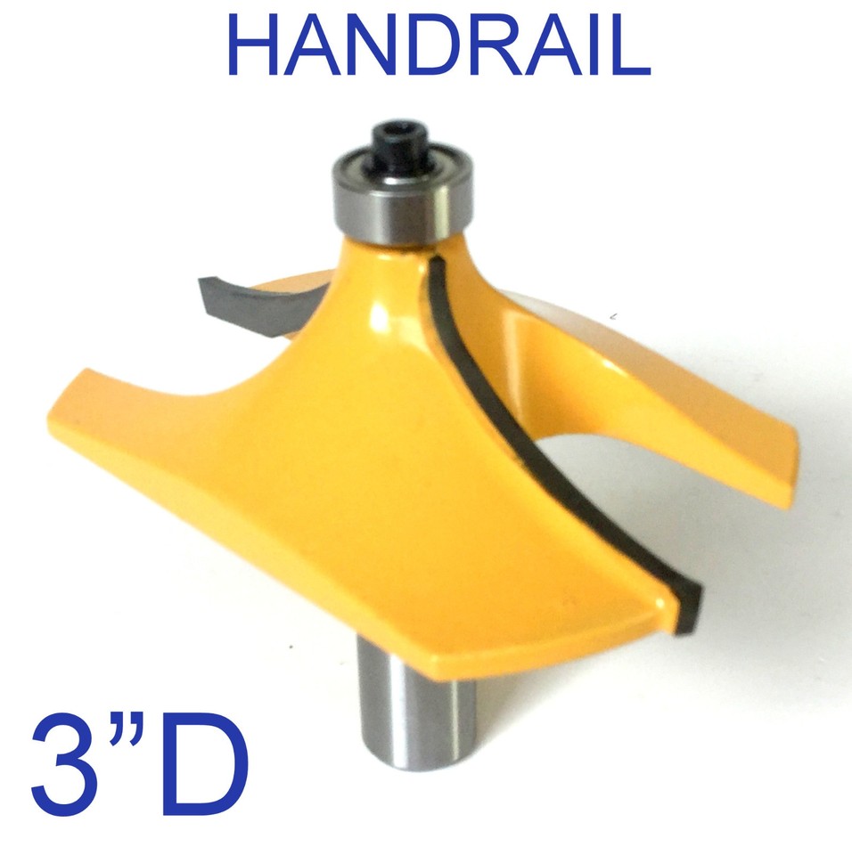 1 pc 1/2" SH 3" Cutting Diameter Handrail, Thumbnail Table Edge B ...