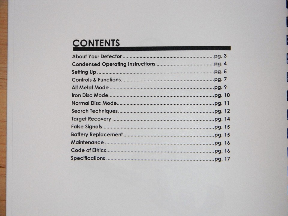 Fisher Model 1270 Metal Detector Operating Manual - #MD2 | eBay