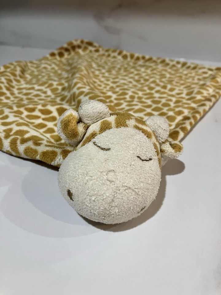 Angel Dear Giraffe Lovie Lovey Security Blankie Knotted Corners Plush ...