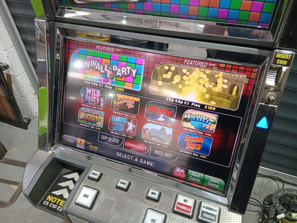 Magic Party £100 Jackpot Digital Pub Casino slot Gaming Machine ...