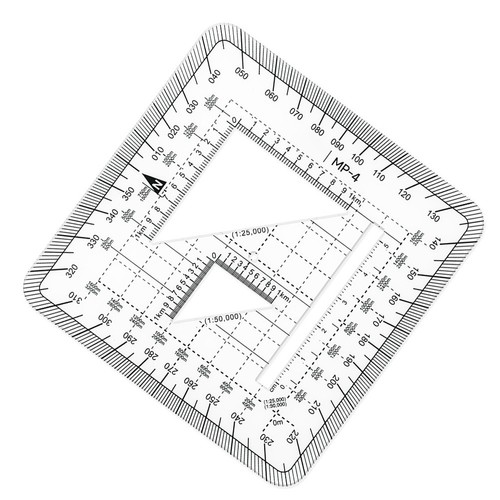 Outdoor Navigation Protractor for Accurate Map Measurements and ...