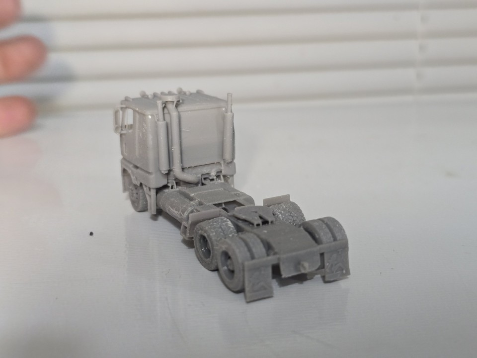 Ho Scale Ford Cl9000 Cabover Premium Line Undecorated Kit 3d Printed | eBay