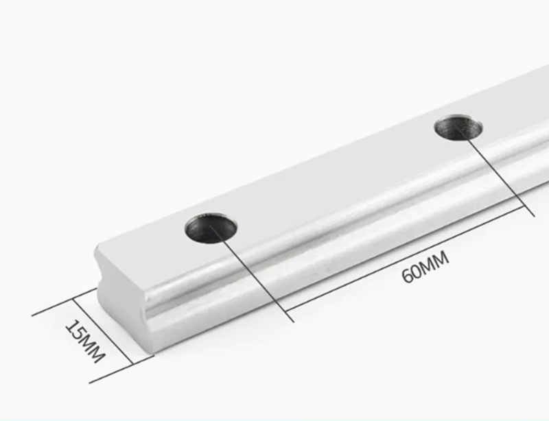 Bearing Steel Linear Guide Rail Slider Sliding Rail HGH HGW HG15 25 35 ...