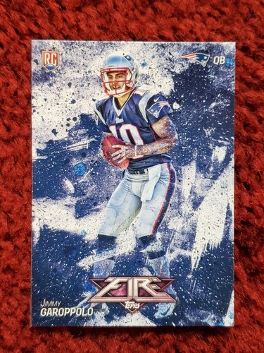 🔥2014 Topps Fire Jimmy Garoppolo Rookie Card #115..NM-MT🔥 | eBay