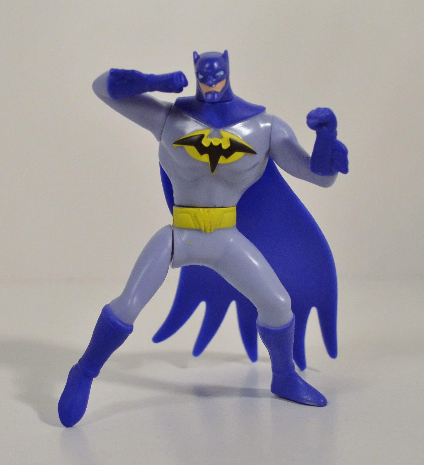 2015 Blue & Gray Batman 4.25" Action Figure #5 McDonald's Unlimited DC ...