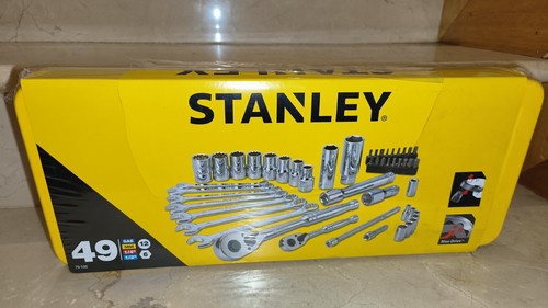 Stanley 49-Pieces SOCKET & SPANNER SET 1/4 & 1/2 Metric & AF Sockets ...
