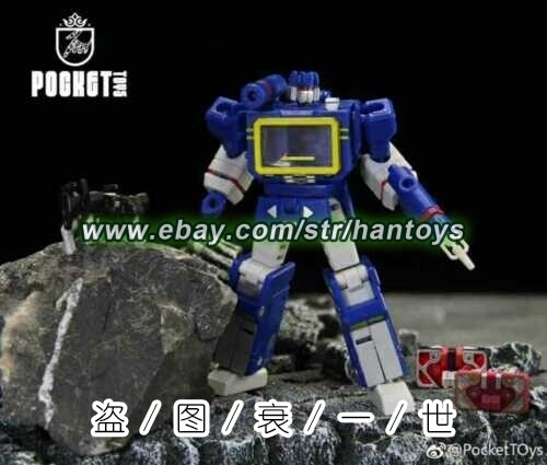New Robot In Stock Soundwave PocketToys PT04 Walkman 3 Tape Mini DX9 4 ...