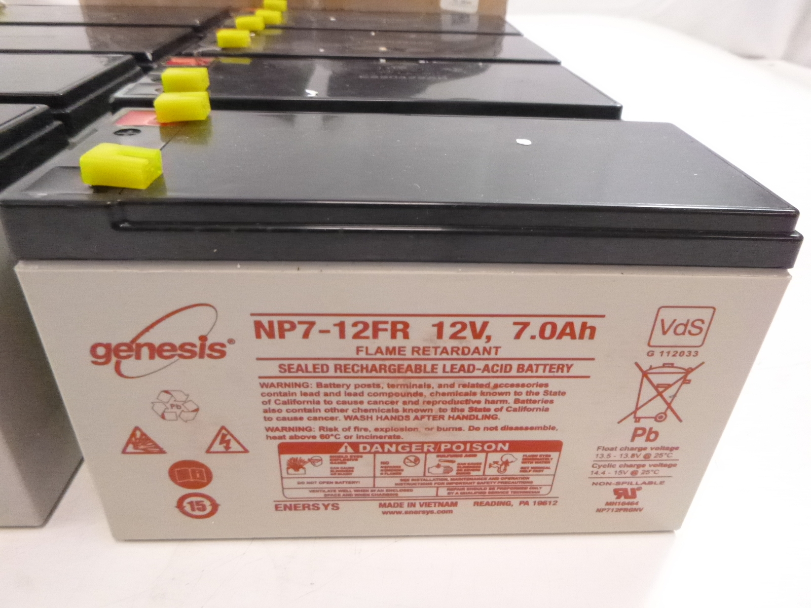 Genesis Np7-12fr 12v 7 OAH Rechargeable Lead-acid Battery for sale ...