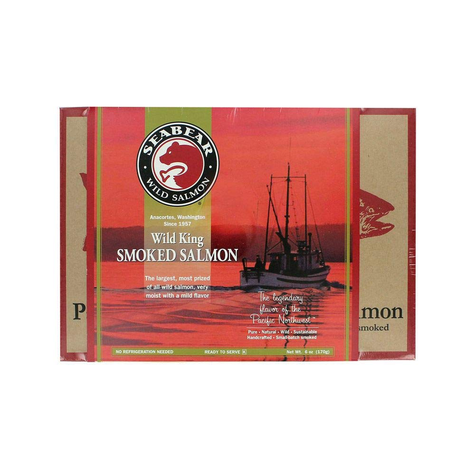 SeaBear - Smoked King Salmon - 6oz | eBay