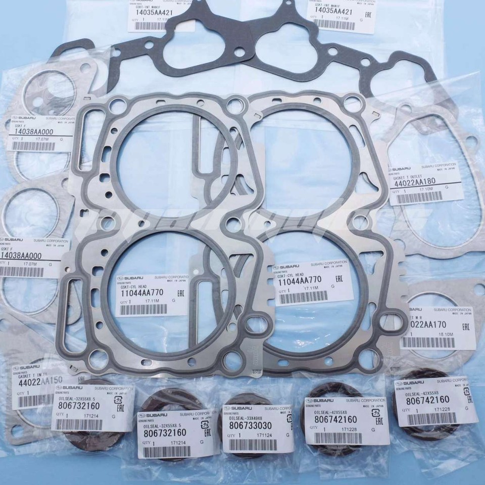 Genuine OEM Subaru Head Gaskets Manifold Kit for Turbo Impreza STI WRX ...