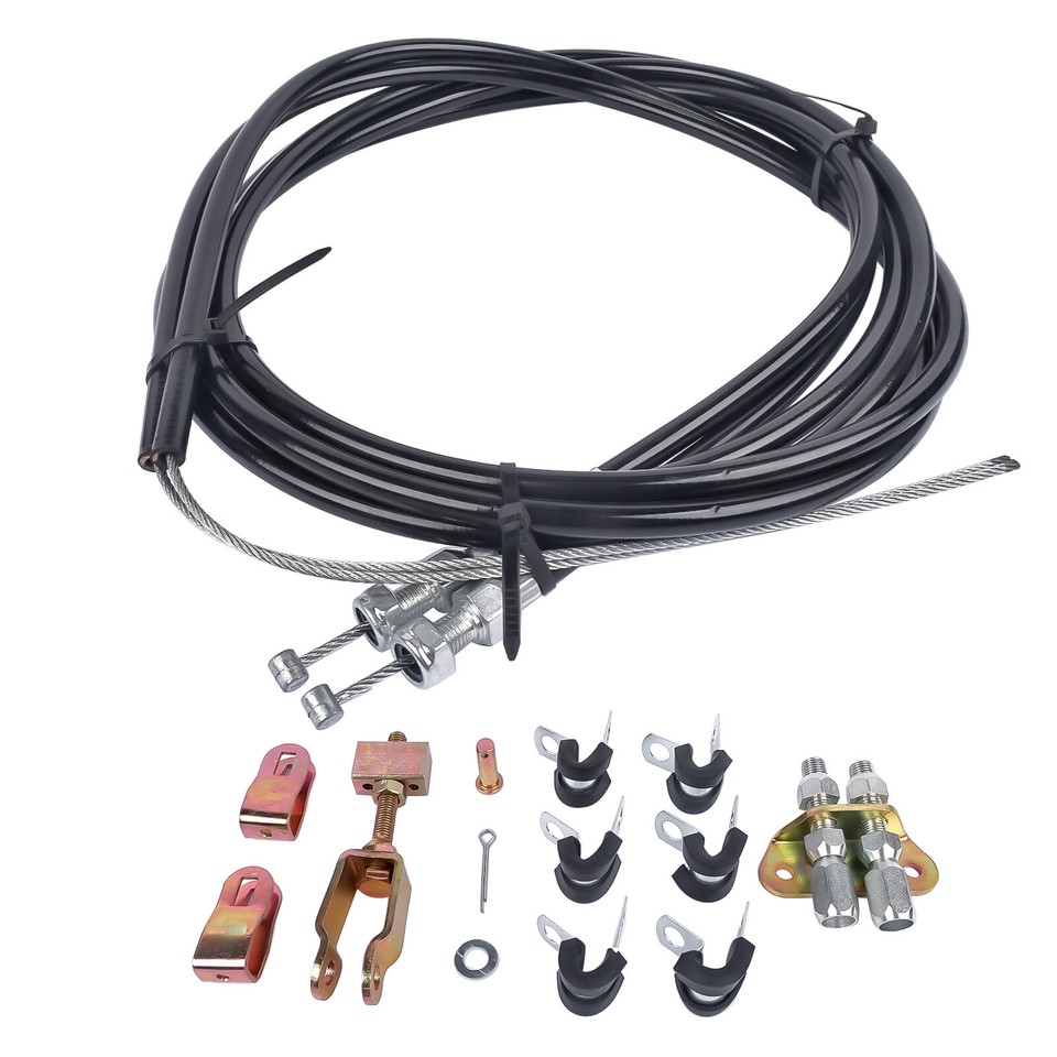 Universal Rear Disc/Drum Emergency Parking Brake Cable Kit 330-9371 E ...