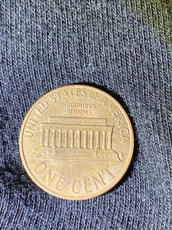1973 Lincoln Memorial Penny No Mint Mark Raised Edge One Cent Error | eBay