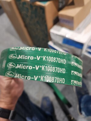 Serpentine Belt-Fleetrunner Heavy Duty Micro-V Belt Gates K100870HD | eBay