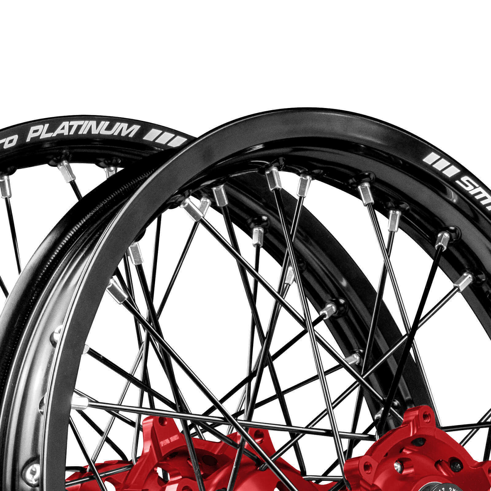 KTM 250 SX 2003 - 2007 SM Pro MX SNR Wheel Set 21/19 Black Rims Red ...