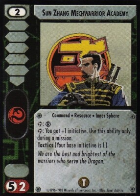 4x Sun Zhang Mechwarrior Academy - U Ungraded Commander's Edition - Battletech | eBay