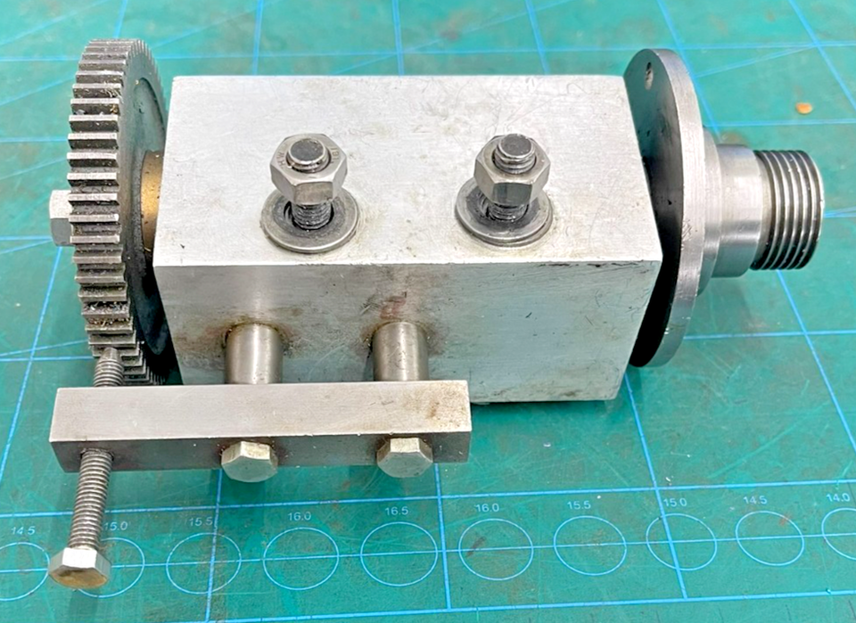 USED HOMEMADE INDEXING HEAD WITH MYFORD THREAD FOR DIVIDING | eBay UK