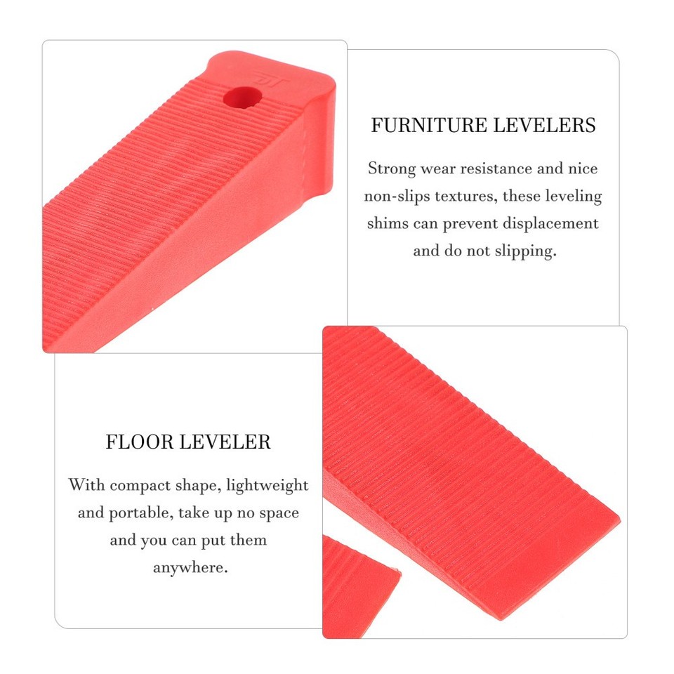 10pcs Door Installation Level Wedge Plastic Shims Levelers for Home ...