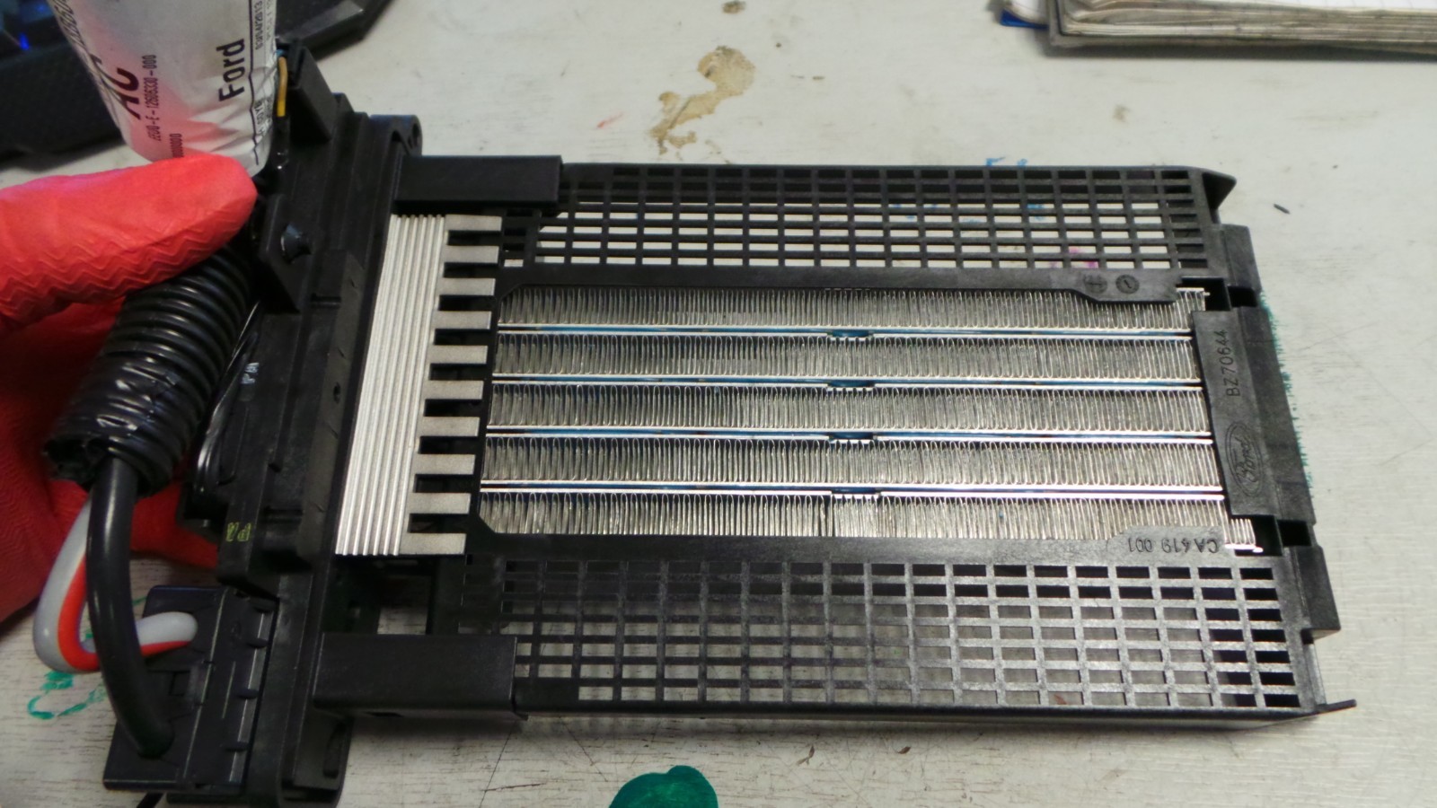 Ford Focus Heater Matrix Radiator Core Auxiliary BV6N-18D612-CA 2011 ...