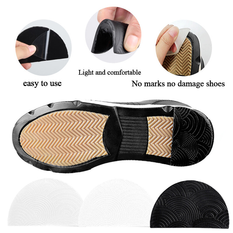 Rubber Soles Stickers Shoe Heel Pad Sole Protector Shoe Sticker Pad Men ...