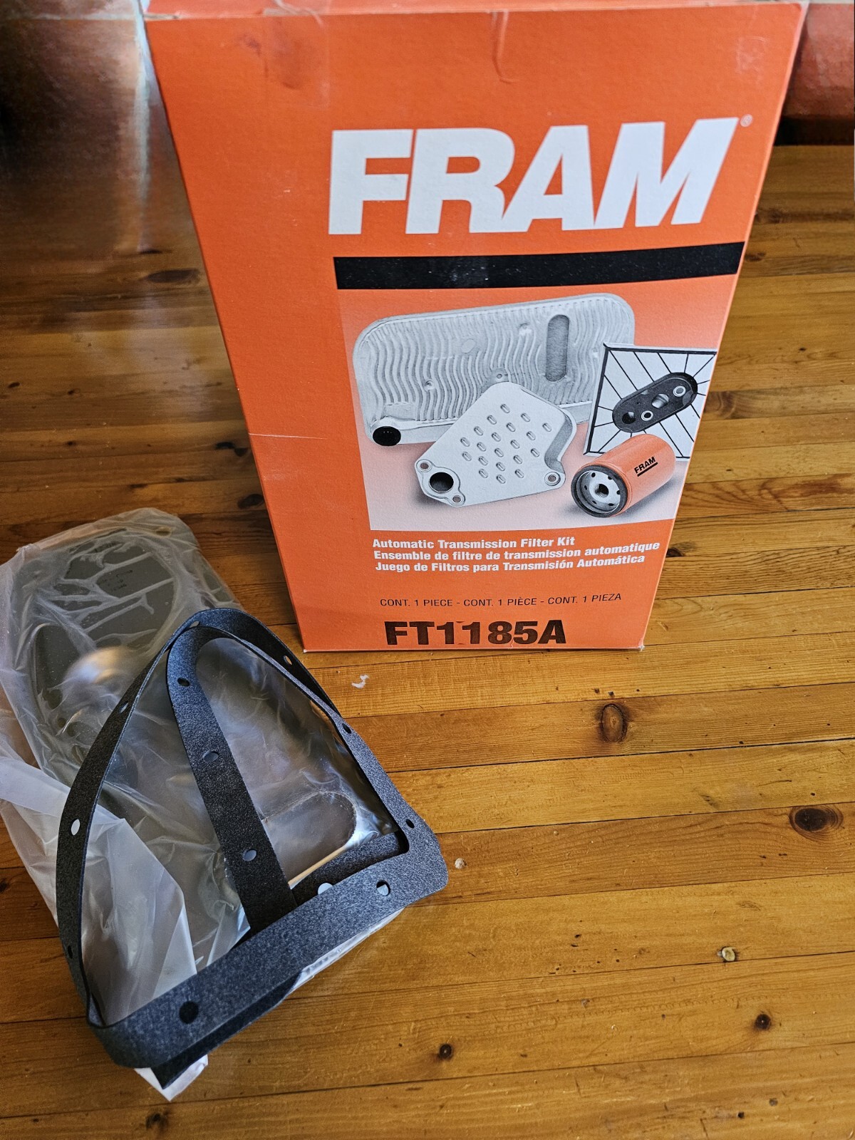 Transmission Oil Pan Gasket-Auto Trans Oil Pan Gasket Fram FT1185A for ...