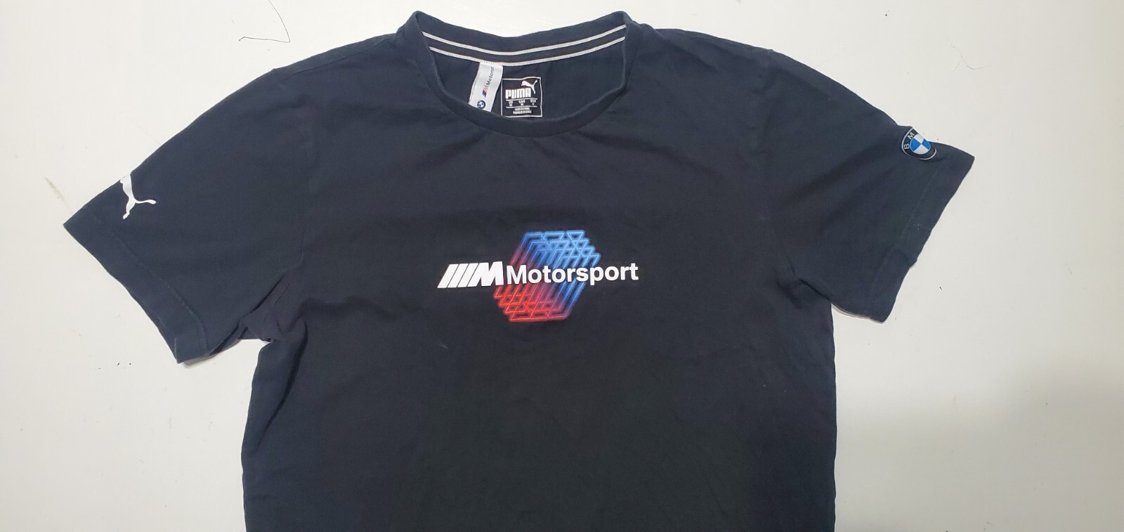 Puma BMW Motorsport Logo Graphic Mens Medium M3 Serie… - Gem