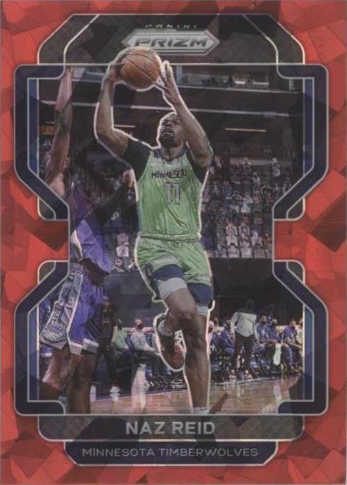 2021-22 Panini Prizm - Naz Reid #229 Red Ice Prizm for sale online | eBay