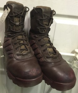 Brown British Army Issue Bates Lightweight Tactical Combat Boots Male ...