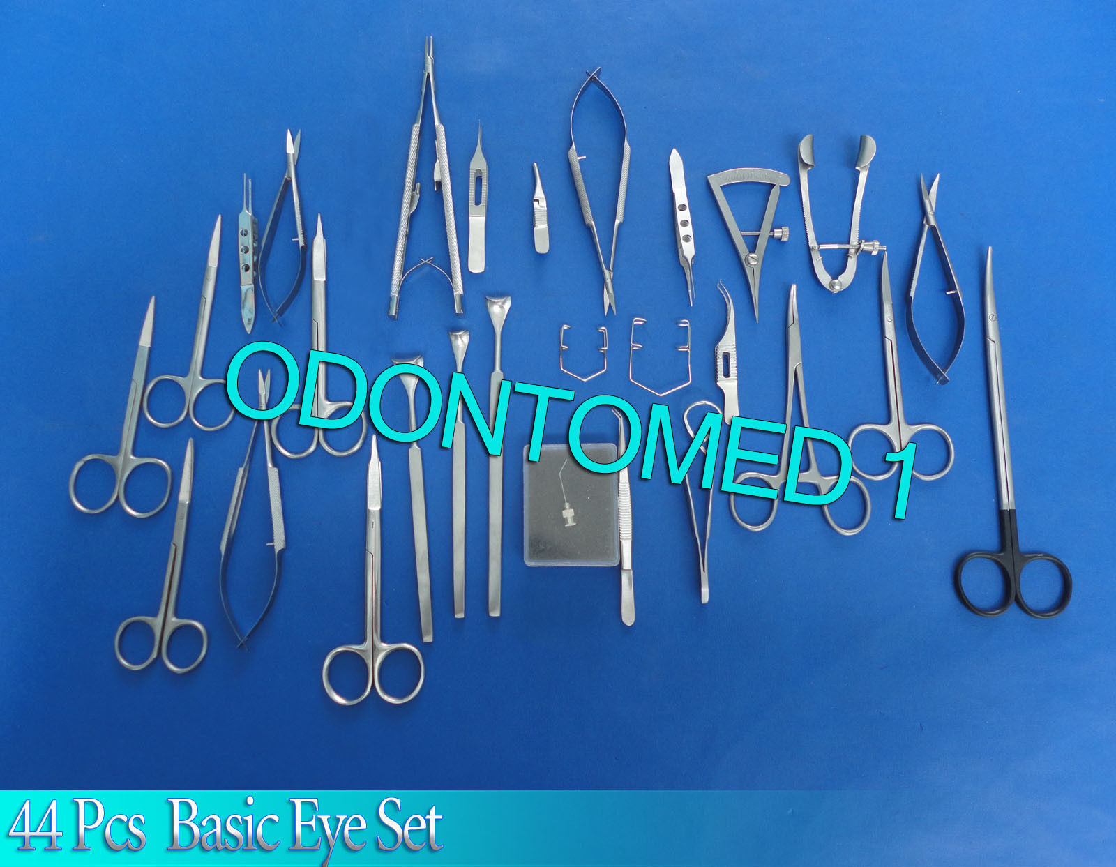 Basic Eye Set of 44 Instruments Ophthalmic Surgical Instruments | eBay