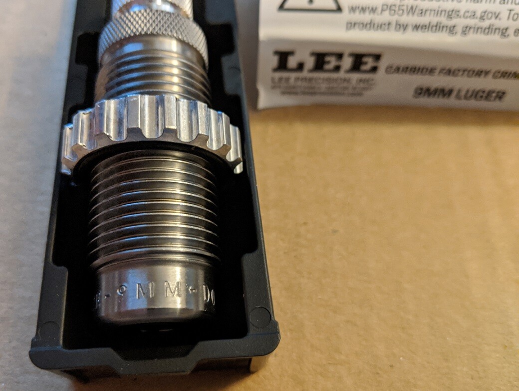 Lee Precision Carbide Crimp Die 9mm Luger 9x19 90860 Factory NEW | eBay