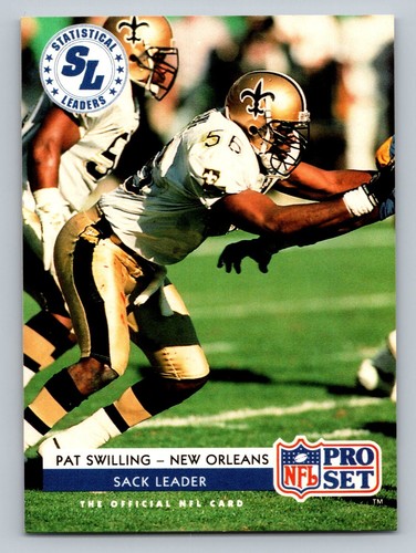1992 Pro Set #17 Pat Swilling LL New Orleans Saints | eBay