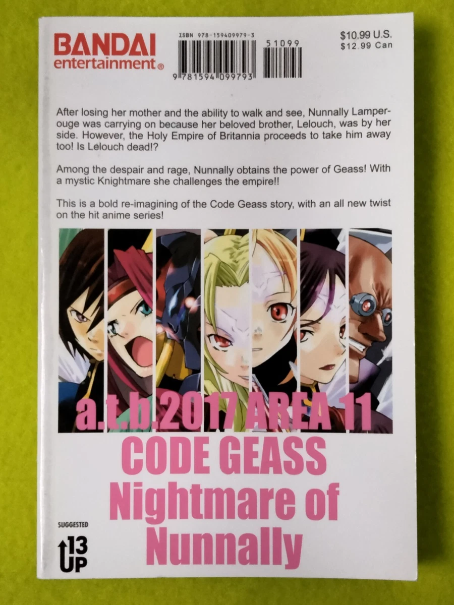 Code Geass Nightmare Of Nunnally Lelouch