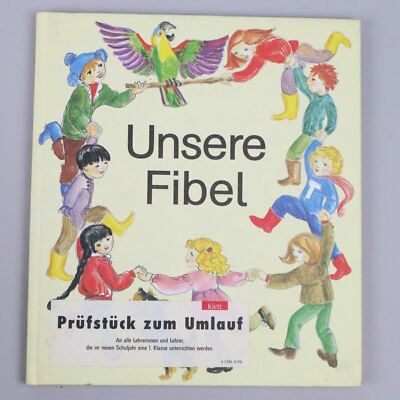 German Education Book Children Unsere Fibel (Practice Reading Book ...