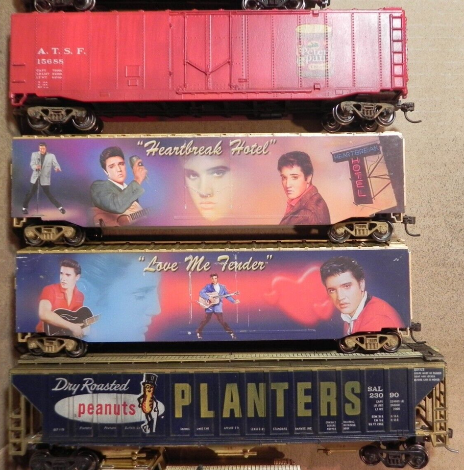 HO Scale Train Set 8 PIECE CUSTOM "DCC Elvis Presley "King Of Rock ...