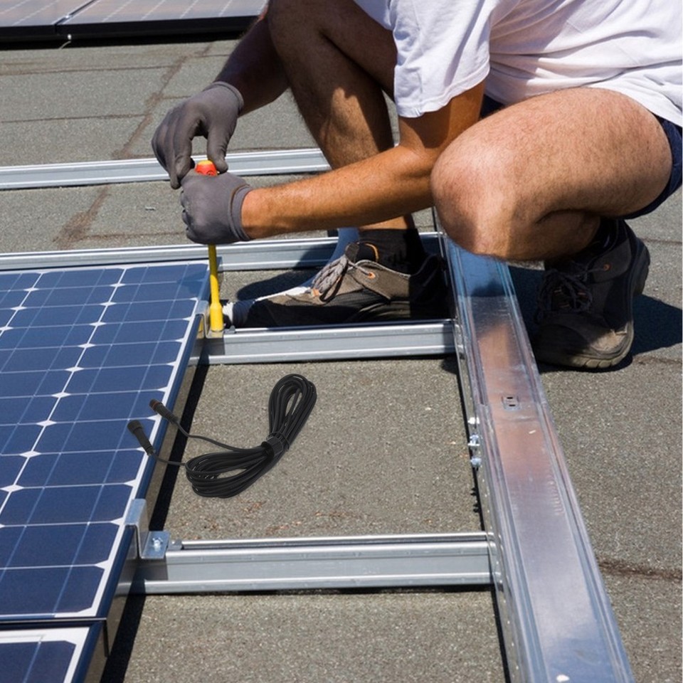 Solar Lamp Extension Cable Deck Lights Wire Extender for Spotlight | eBay