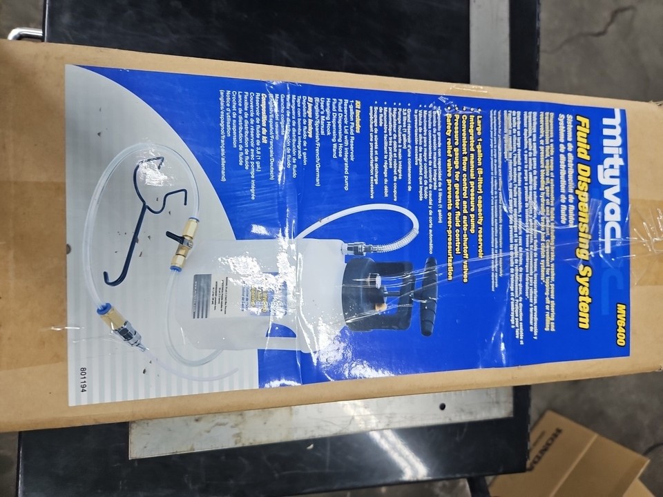 Mityvac MVA7216, ATF Refill Accessory and Adapter Kit, MV6400 Fluid ...