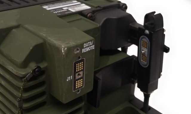 Harris 12053-0100-09 AN/PRC Military Radio Vehicular Adapter Amplifier ...