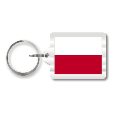 Polish Flag Key Chain, Keychain Fob Ring from Poland | eBay