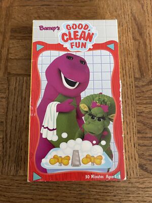 Barney Good Clean Fun VHS | eBay