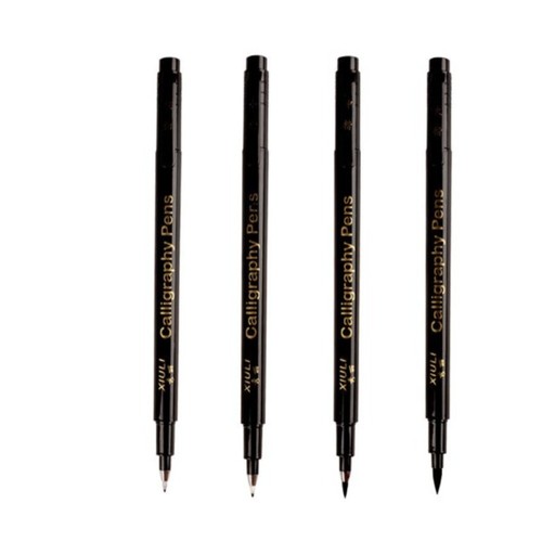 Reusable, with Repeated Ink Addition Calligraphy Art Marker Pens Brush ...