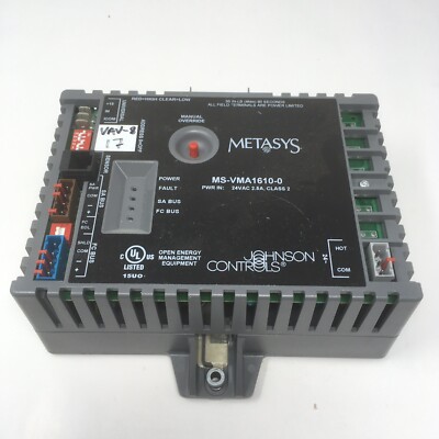 Johnson Controls Metasys MS-VMA1610-0 Actuator Assembly 24Vac 2.5A ...