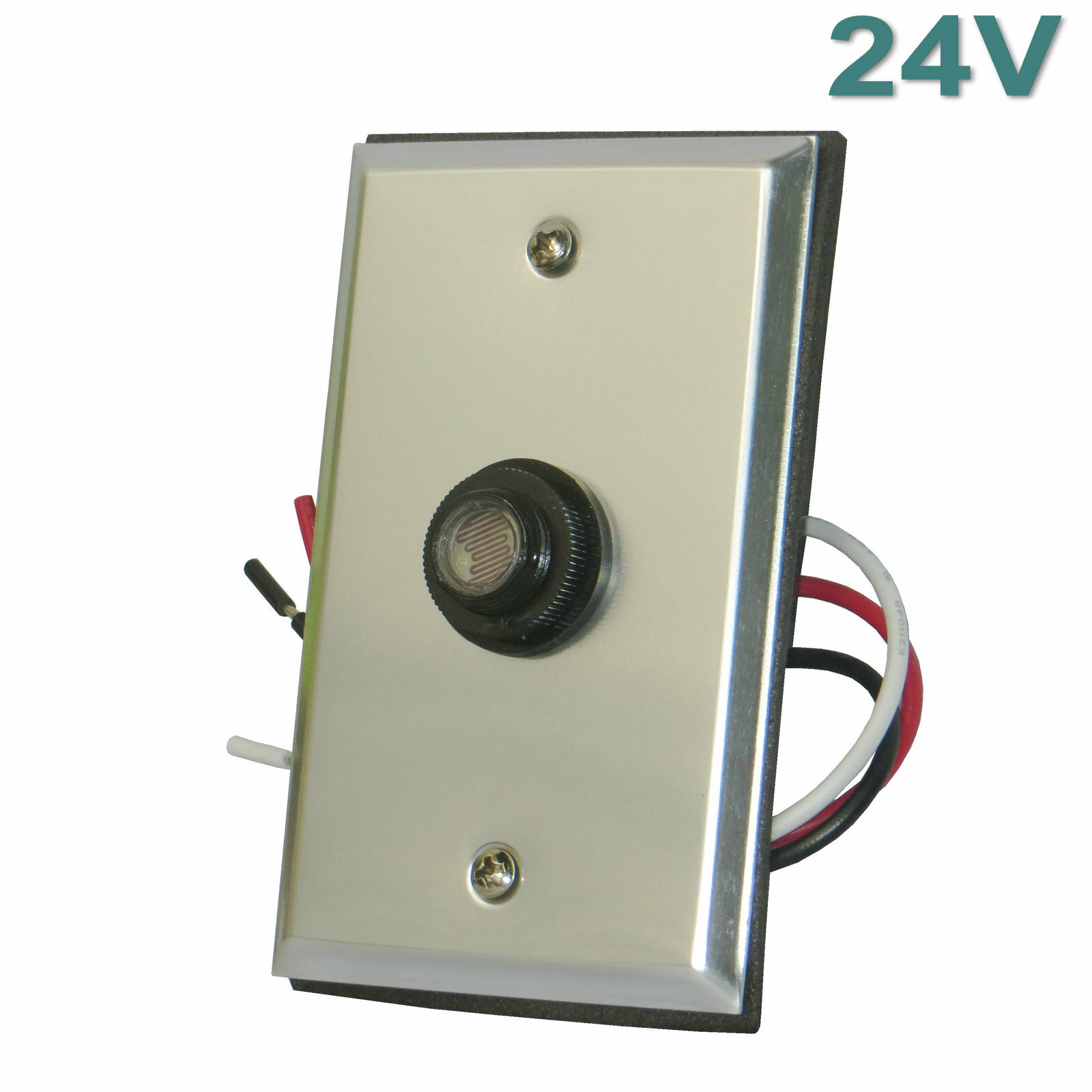 24VDC Dusk-To-Dawn W/Wall Plate Remote Photocell (Build In) Light ...