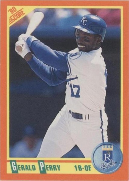 1990 Score Rookie & Traded - #28T Gerald Perry for sale online | eBay