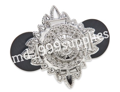 Police Inspector Pips / Bath Stars (METAL) Insp Epaulettes Chrome ...