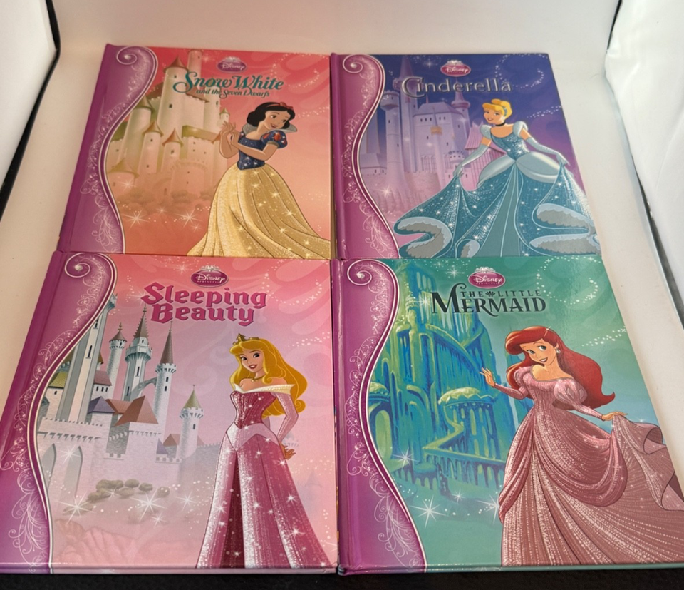 Disney Princess Story Book Library Collection Lot Of 12 Vols 1-12, 2013 ...