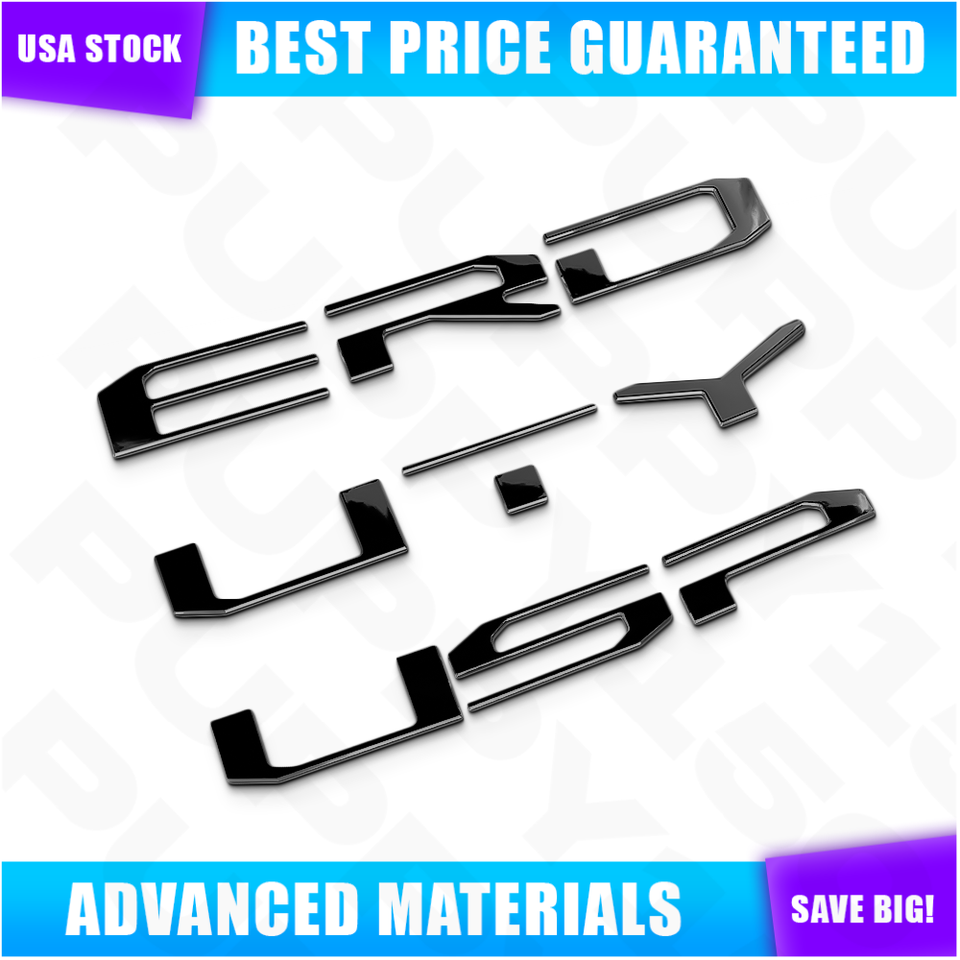 3D Super Duty Hood Insert Letters Fit For 2017-2022 F-250/F-350 Emblem ...