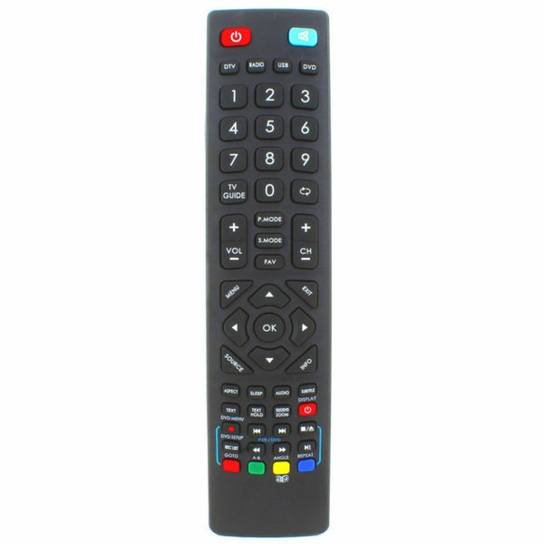 Genuine Replacement Remote Control For Technika 24E21B-HDR/DVD HD LED ...