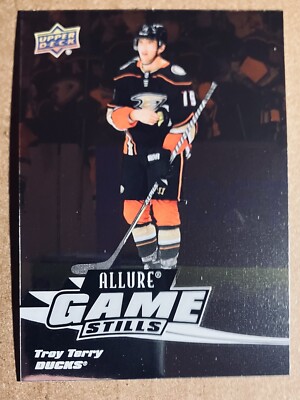 2022-23 Upper Deck Allure Hockey Game Stills Troy Terry #GS-11 Anaheim ...