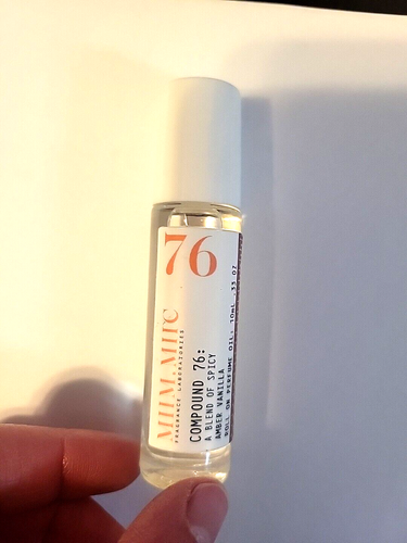 MIIM MIIC Compound 76 Spicy Amber Vanilla Roll On Perfume Oil Mini 0.33 ...